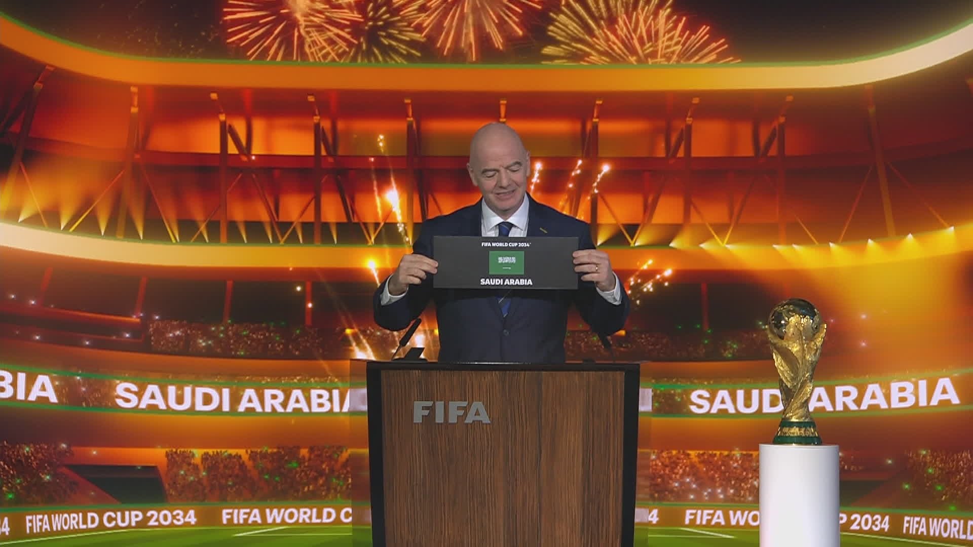 Saudi-Arabia tildelt fotball-VM i 2034 – NRK Sport – Sportsnyheter ...