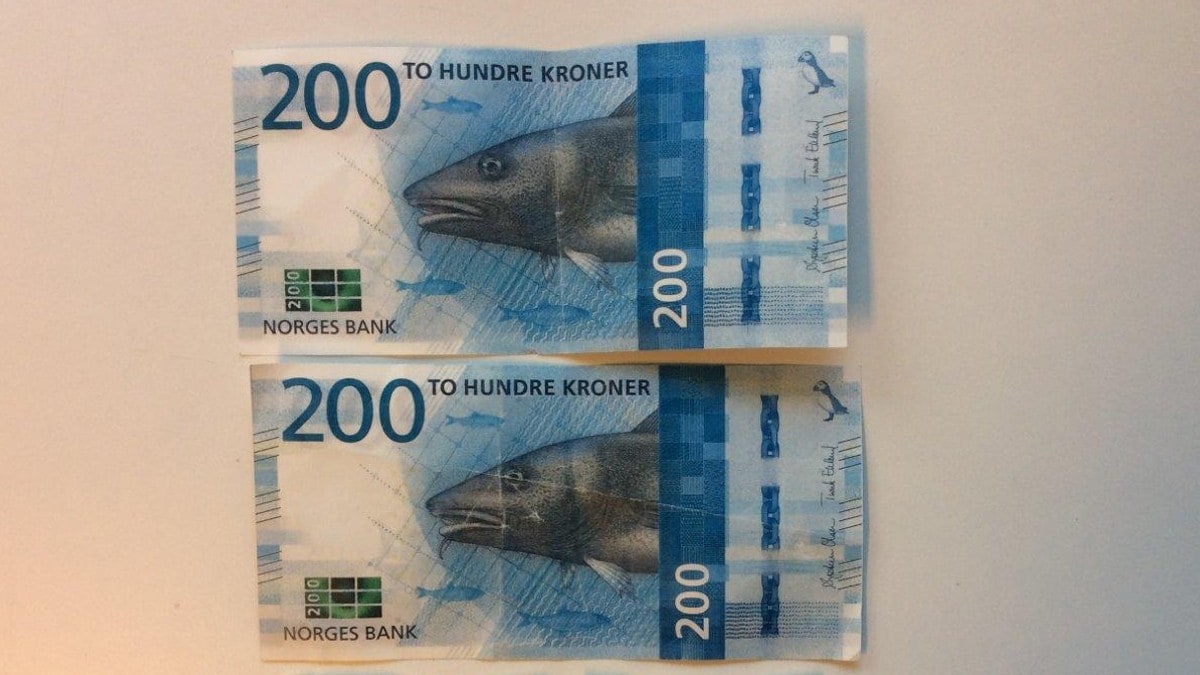 Falske 200-lapper i omløp – Nyheter – NRK