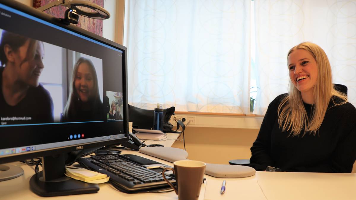 Tilbyr Skype-samtaler for barn: – NRK Troms og Finnmark