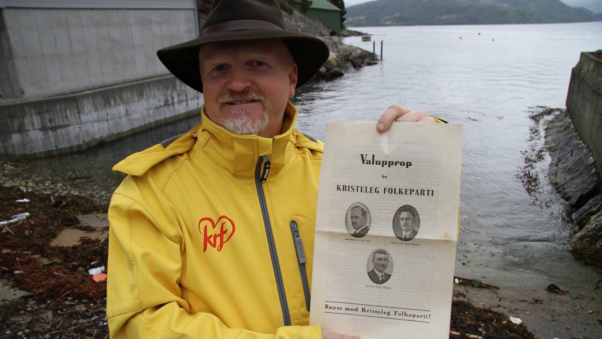 Stians oldefar stiftet KrF – NRK Vestland