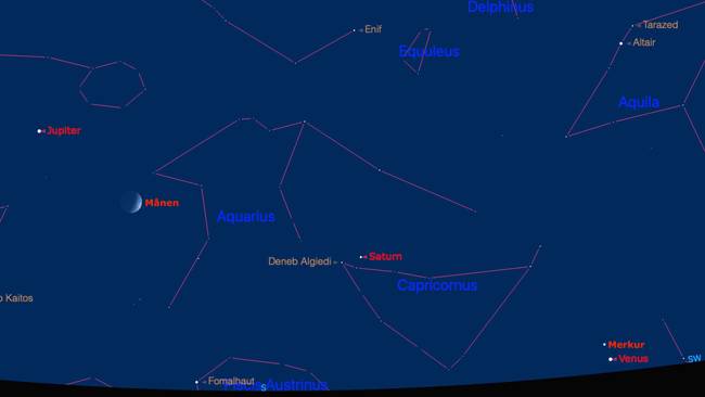 Alle planetene i solsystemet er synlige samtidig – NRK Norge – Oversikt ...