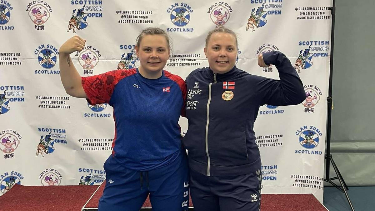 Søstre med sterk innsats i Scottish Sumo Open – NRK Sápmi - samiske ...