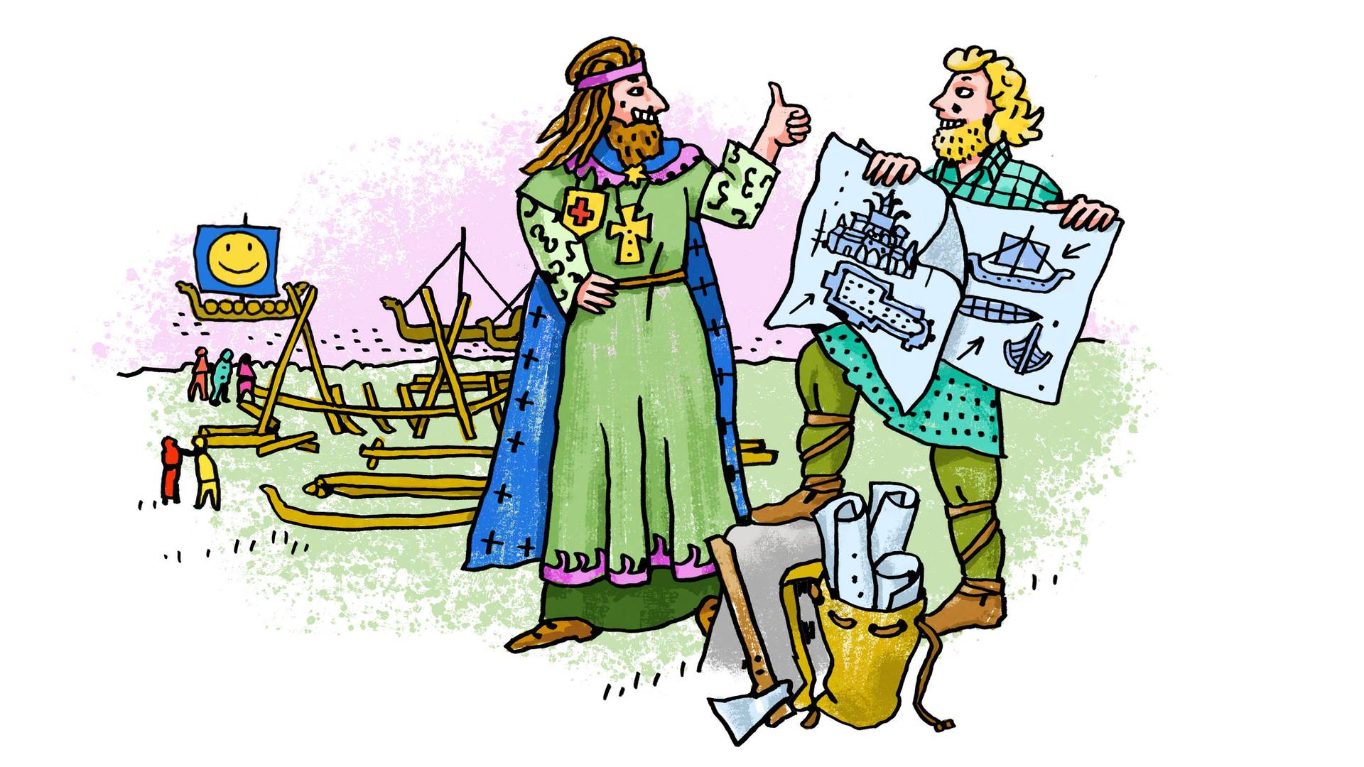 Øystein Magnusson - Kongen som stelte hjemme (16:42) - Kongerekka - NRK ...