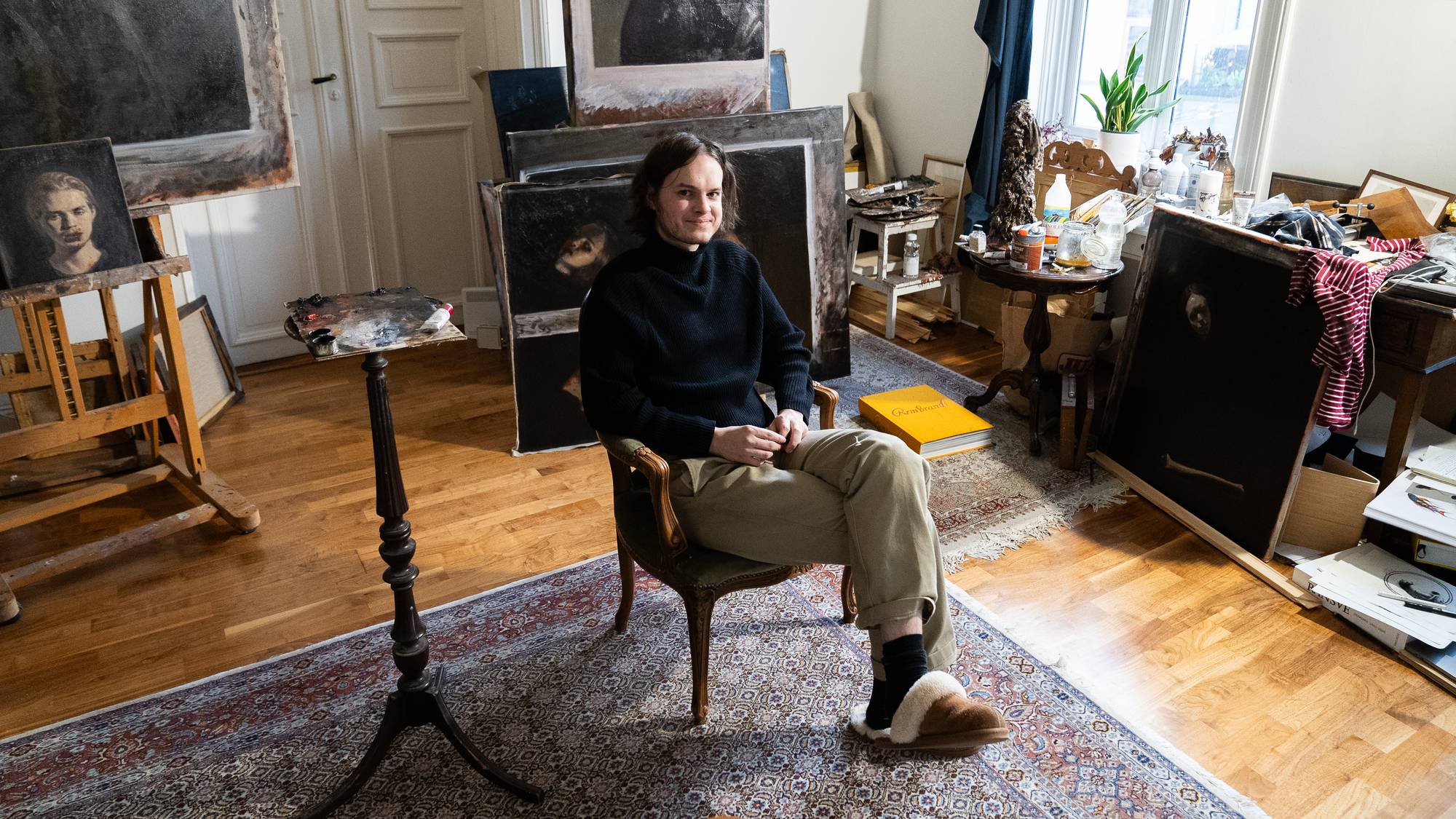 William Heimdal om Memorosa og Nerdrum, Farmen-deltaking og utstilling – NRK Kultur og underholdning