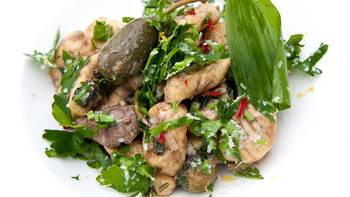 Ramsløk med gnocchi og kyllinglever – NRK Mat – Oppskrifter og inspirasjon