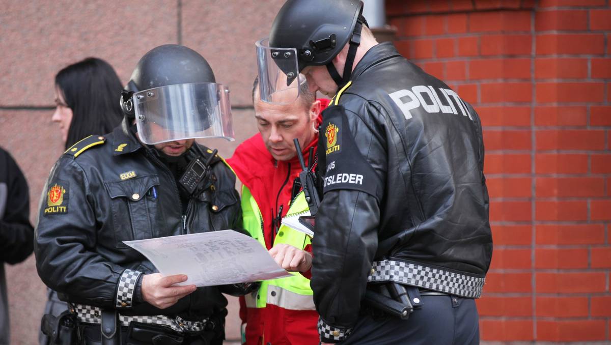 Beredskapstroppen inne på Ullevål – Stor-Oslo