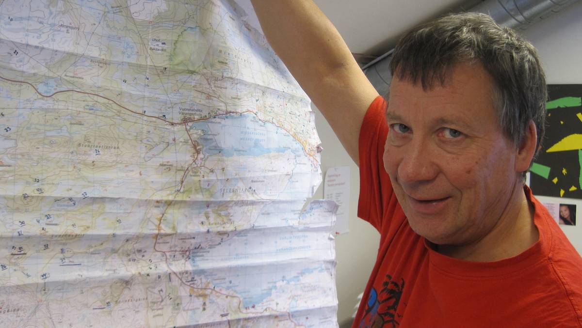 Lager kart over samiske stedsnavn – NRK Sápmi - samiske nyheter, kultur ...