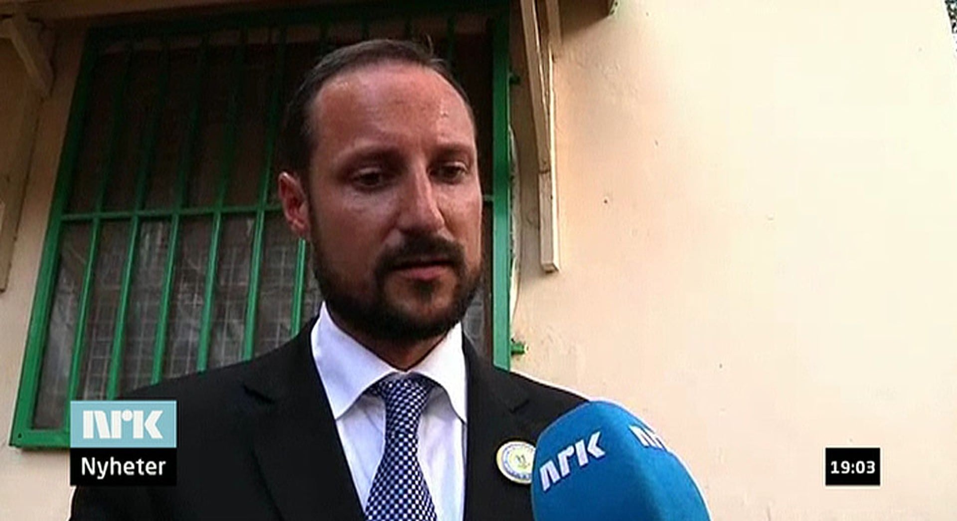 Kronprins Haakon Magnus i Sør-Sudan – NRK