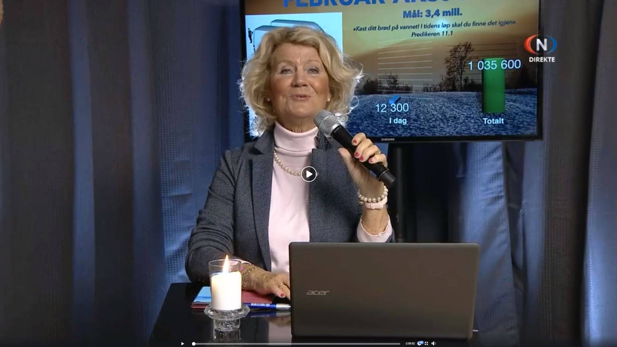 Visjon Norge-programleder tror ikke på koronabeskyttelse fra Gud mot ...