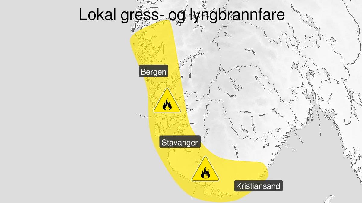 Politiet ber folk vere varsame om dei skal brenne bål – fleire brannar ute av kontroll på ...