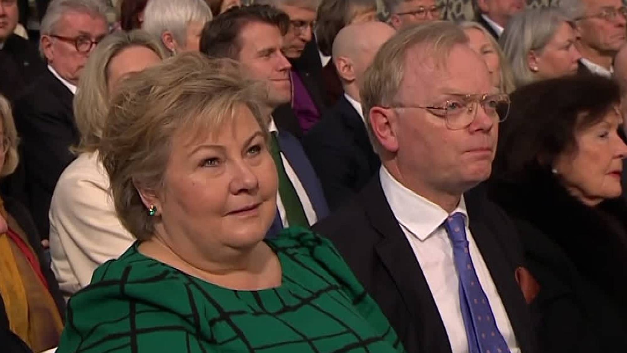 Erna Solberg: – Så lenge jeg er gift med Sindre, er det helt naturlig ...