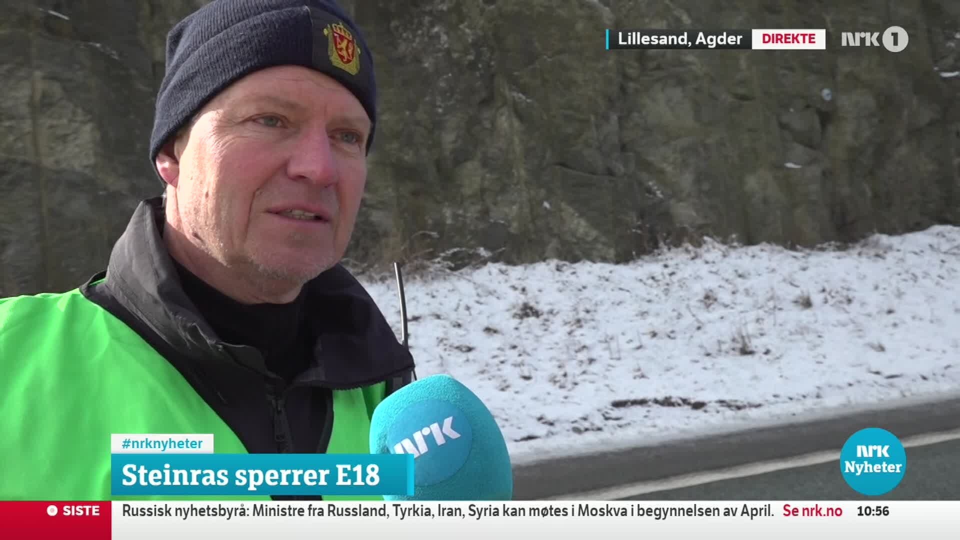 Kan Ta Fleire Dagar å Rydde Opp Etter Raset Nrk Sørlandet Lokale