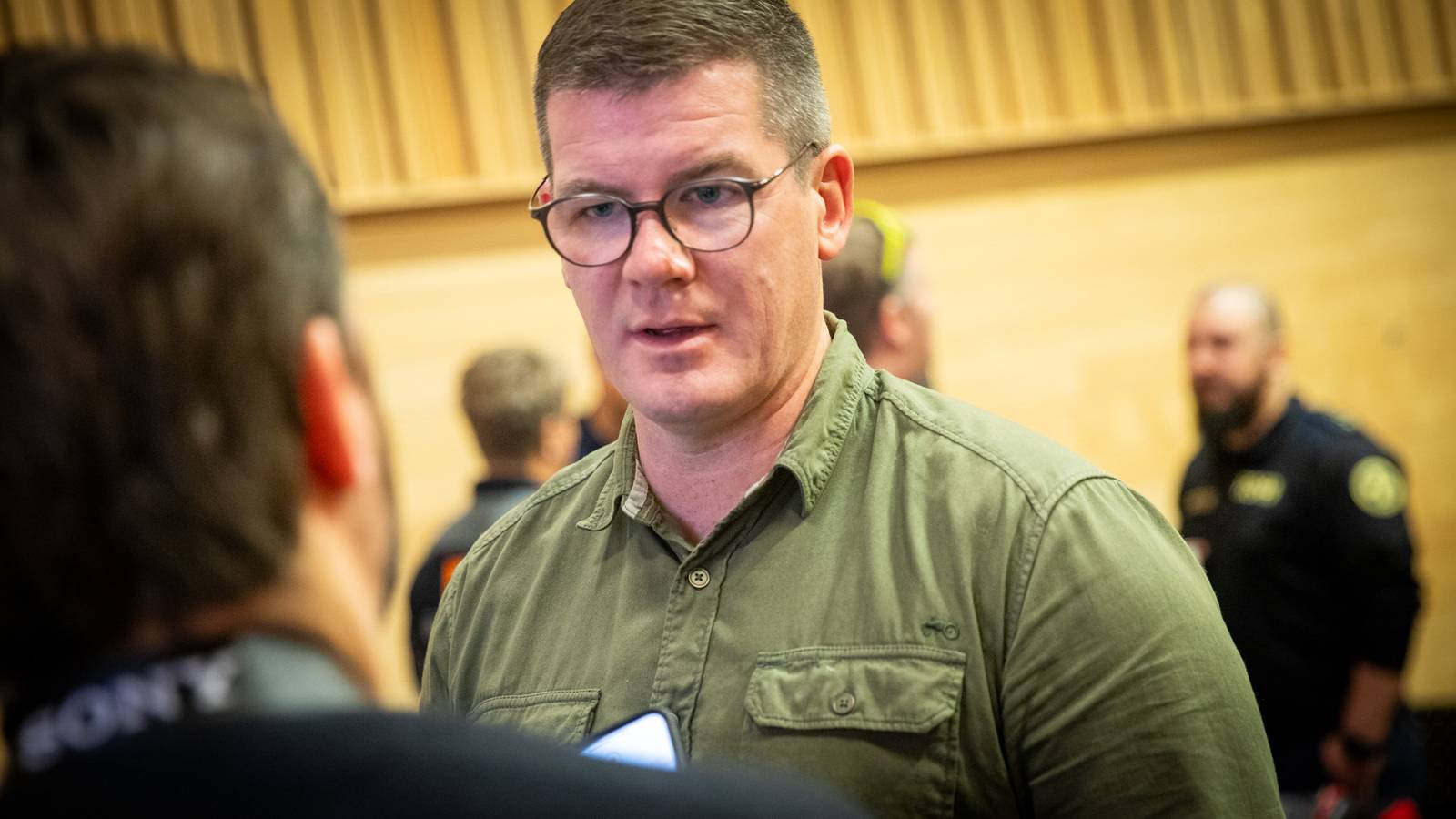 Han ledet de frivillige som lette etter Torjus. I dag fikk Konrad ...