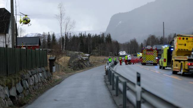 Frontkollisjon på riksvei 7 i Gol – NRK Buskerud – Lokale nyheter, TV og radio