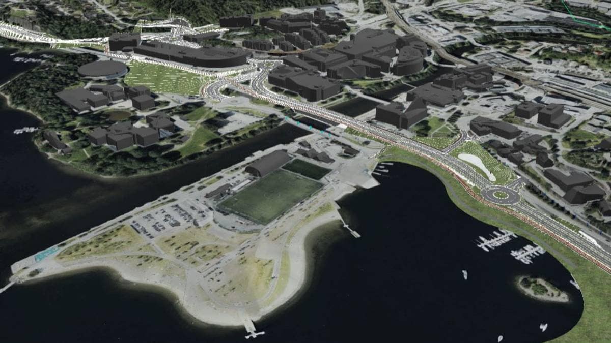 Frykter ny barriere i Sandvika – Stor-Oslo