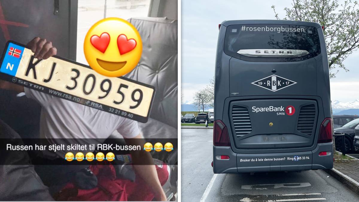 Russ fjernet skilt på RBK–buss – NRK Trøndelag – Lokale nyheter, TV og ...