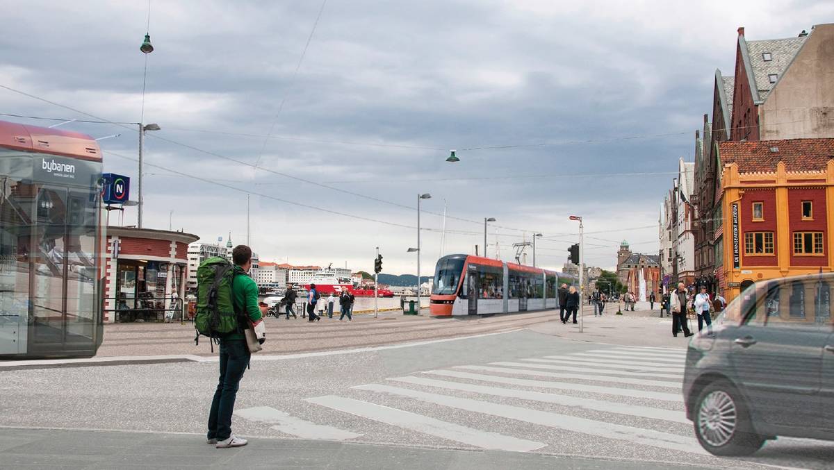 Ingen Frp-garanti mot Bryggen-bane – NRK Vestland