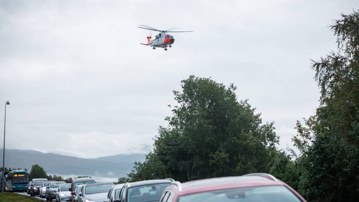 Fløyet til sykehus etter trafikkulykke: – Framstår alvorlig – NRK Nordland