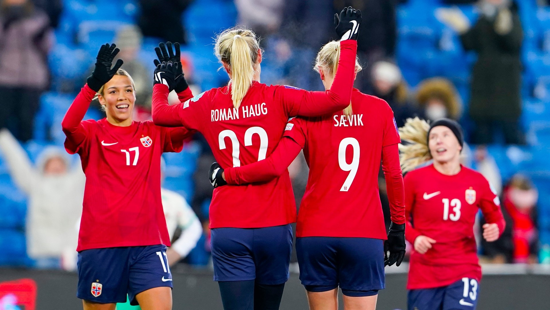 Sophie Román Haug satte inn Norges siste - Bilder med tillatelse fra TV ...