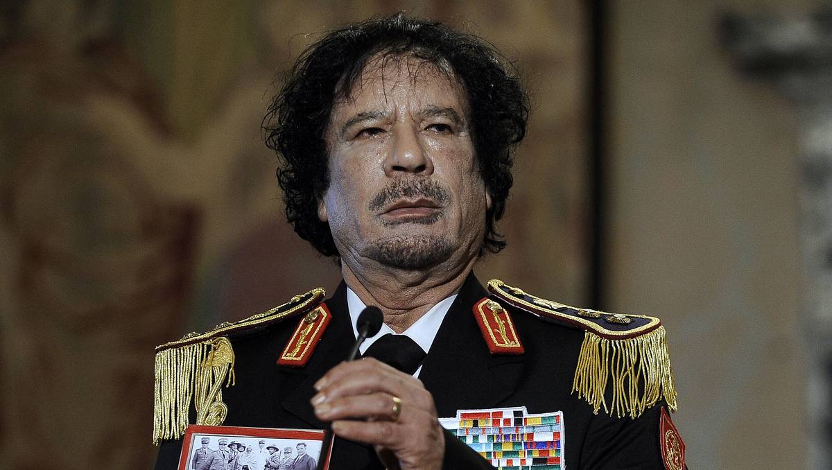 Gaddafi førte 200 mrd. ut av Libya – NRK Urix – Utenriksnyheter og ...