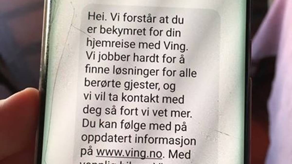 Ving skal fly som normalt tysdag – NRK Nordland