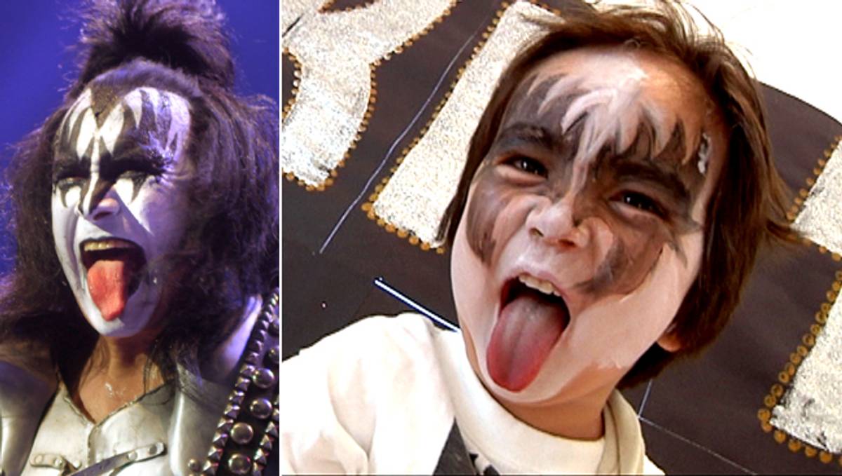 Barnehagebarn hekta på Kiss – Stor-Oslo