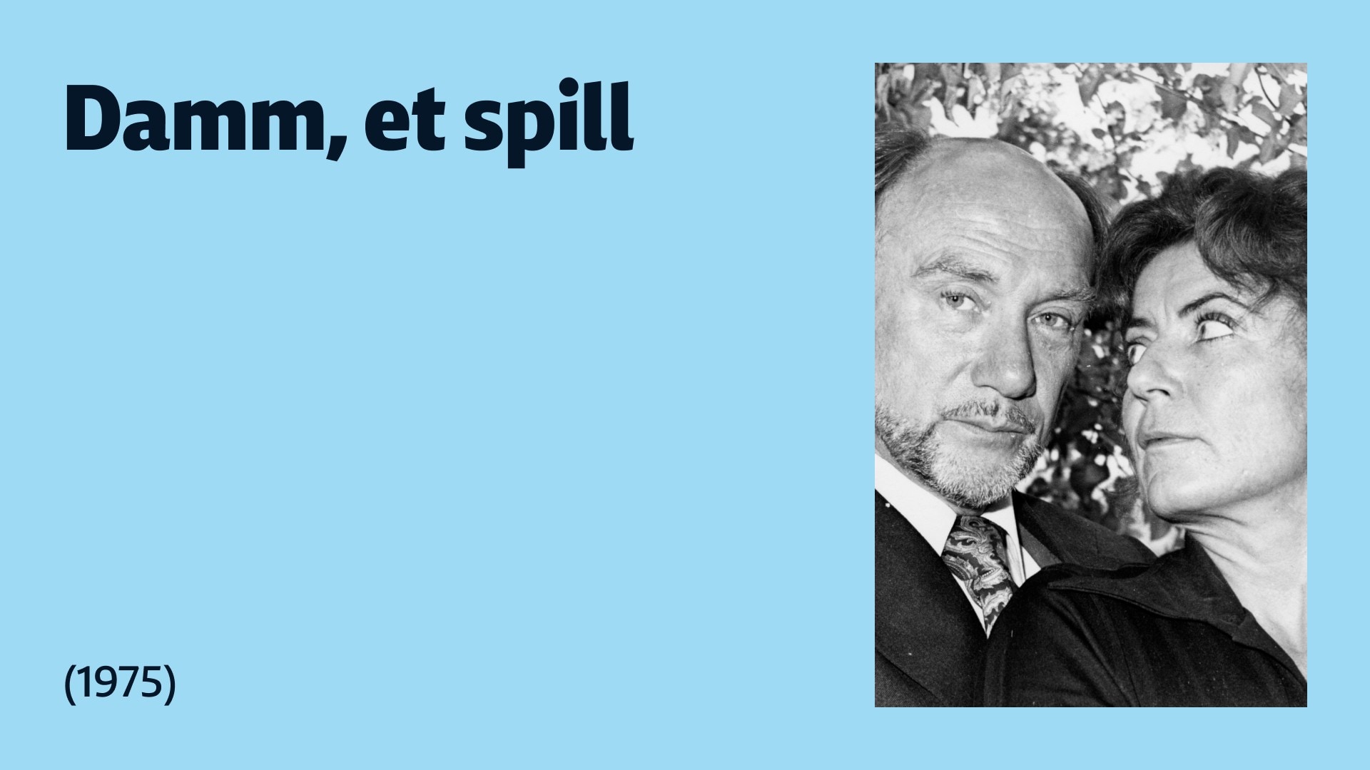 Damm, et spill - NRK Radio