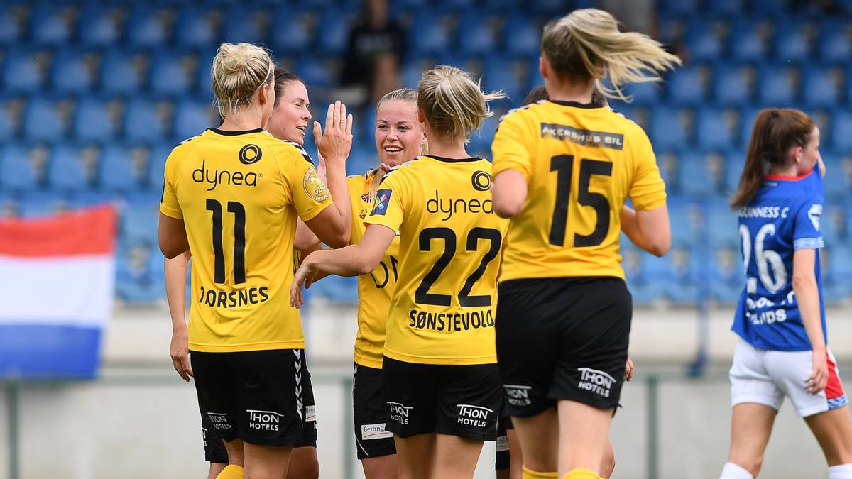 LSK kvinner lekte seg med Linfield – NRK Sport – Sportsnyheter ...