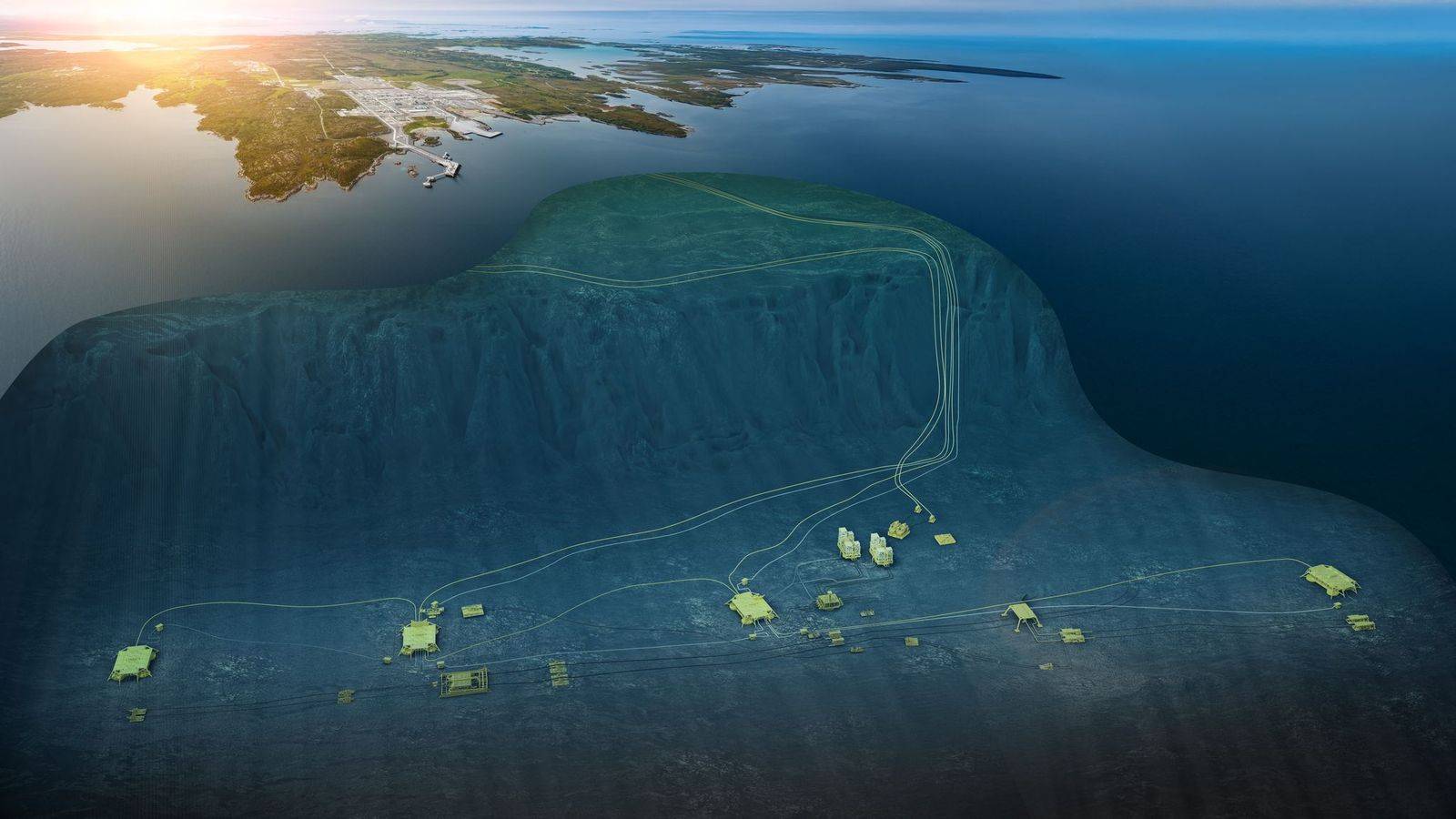 Energiminister Terje Aasland opna Ormen Lange havbotnkomprimering på ...