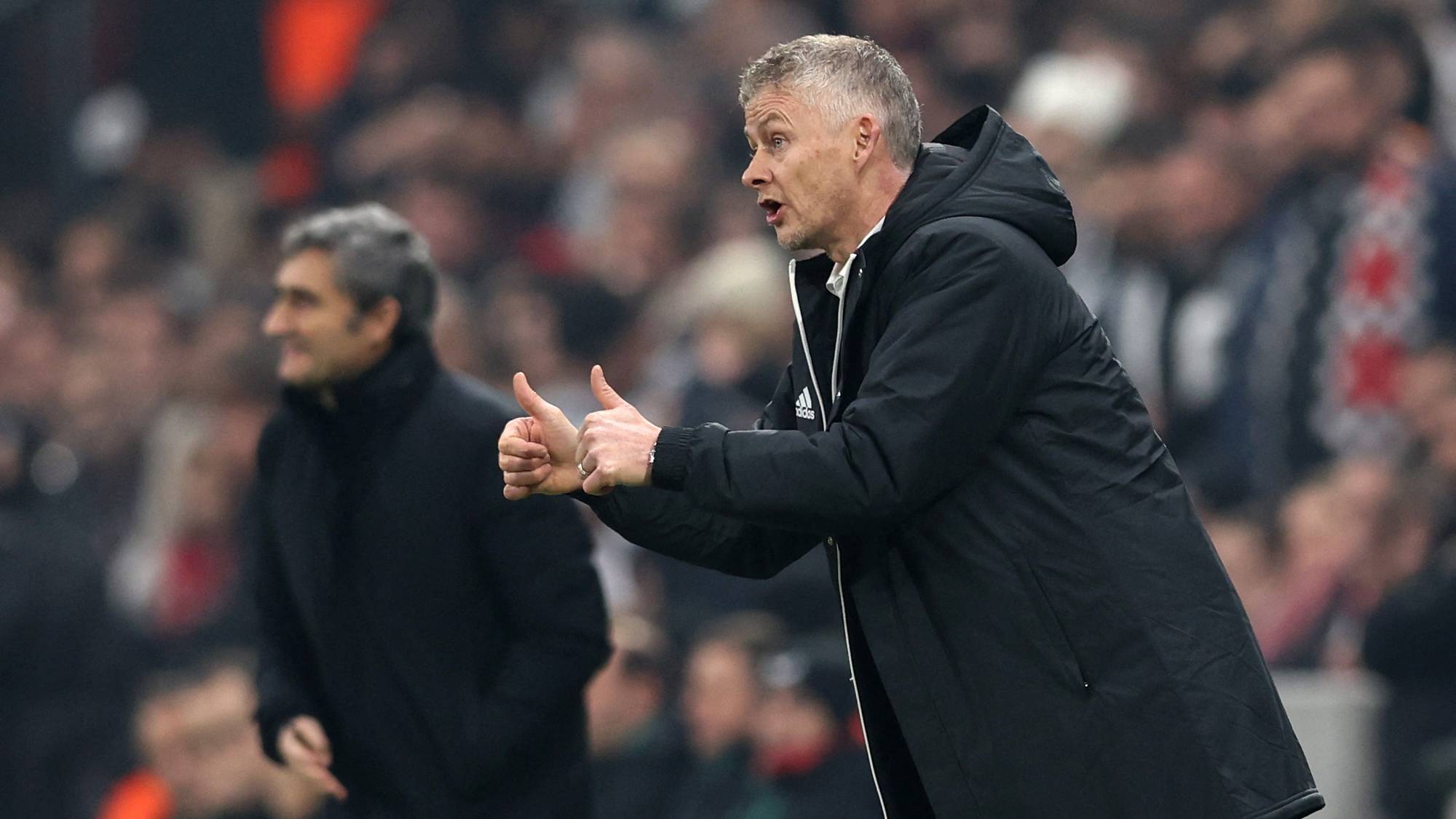 Ole Gunnar Solskjær sin debut som trener for Besiktas mot Athletic Bilbao i Europa­ligaen – NRK ...