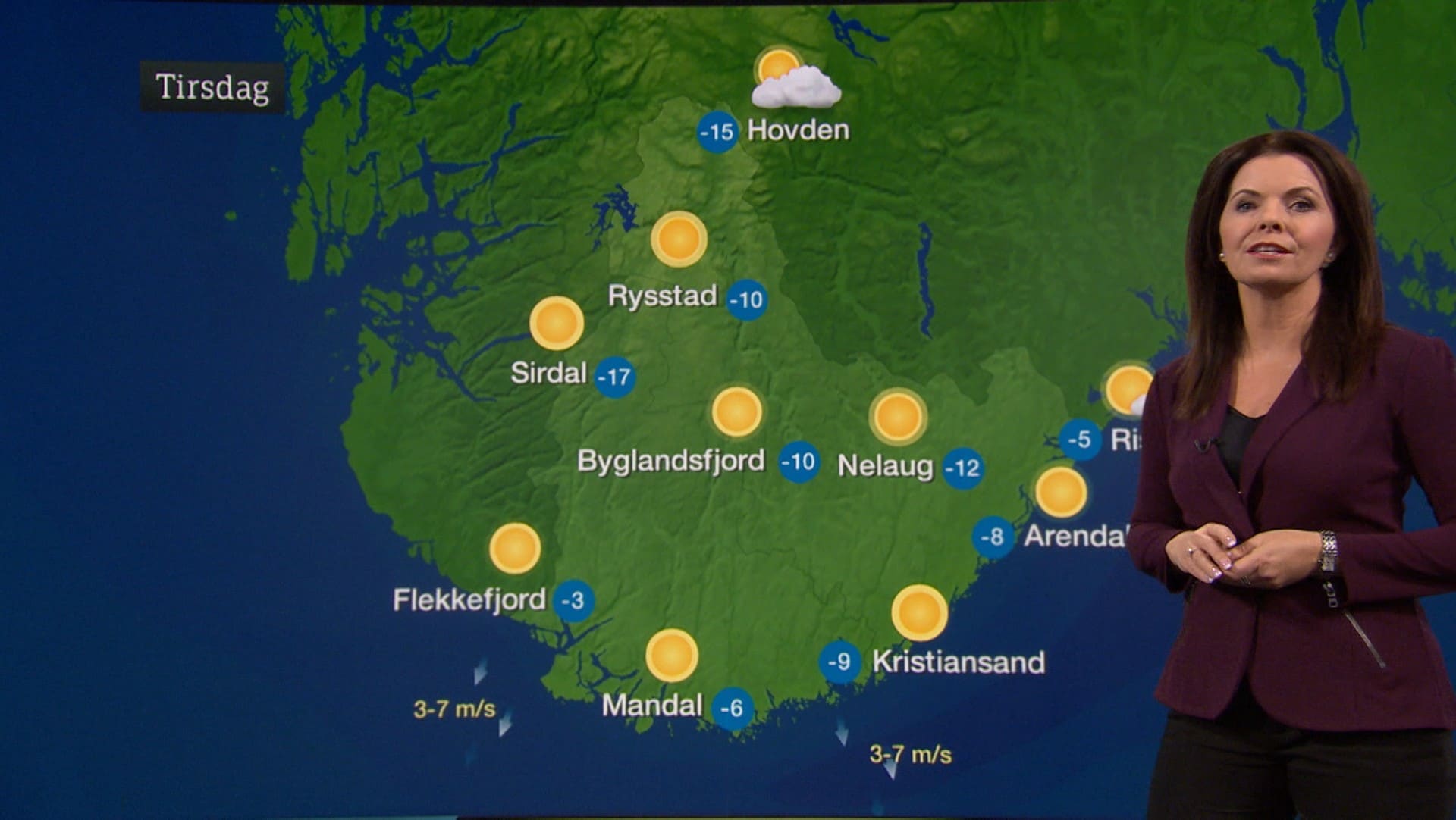 Slik Blir Været Tirsdag Nrk Sørlandet Lokale Nyheter Tv Og Radio