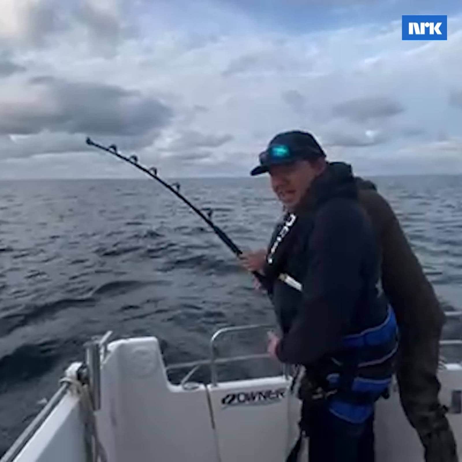 Fiskarar fekk makrellstørje på nesten 400 kilo på fiskestong utanfor ...