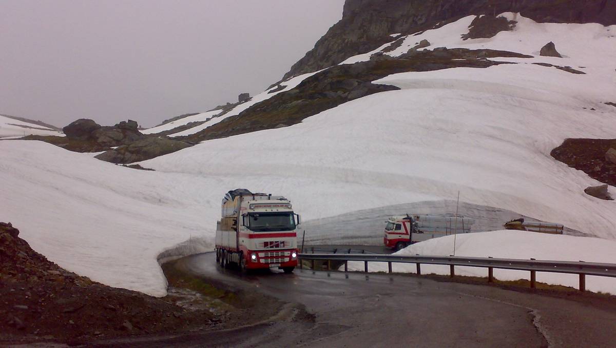 E134 førsteval over fjellet – NRK Vestfold og Telemark – Lokale nyheter ...