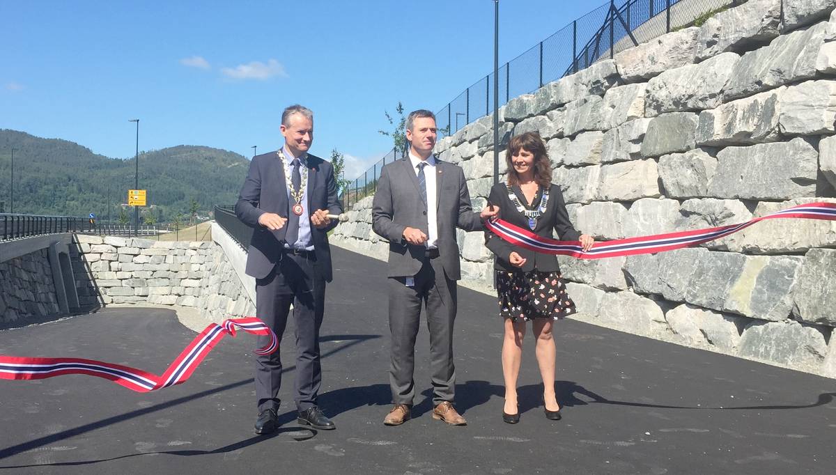 Sprekk for Bergumkrysset – NRK Vestland