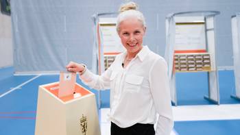 SV-leder Bergstø stemte i Nittedal – NRK Troms og Finnmark