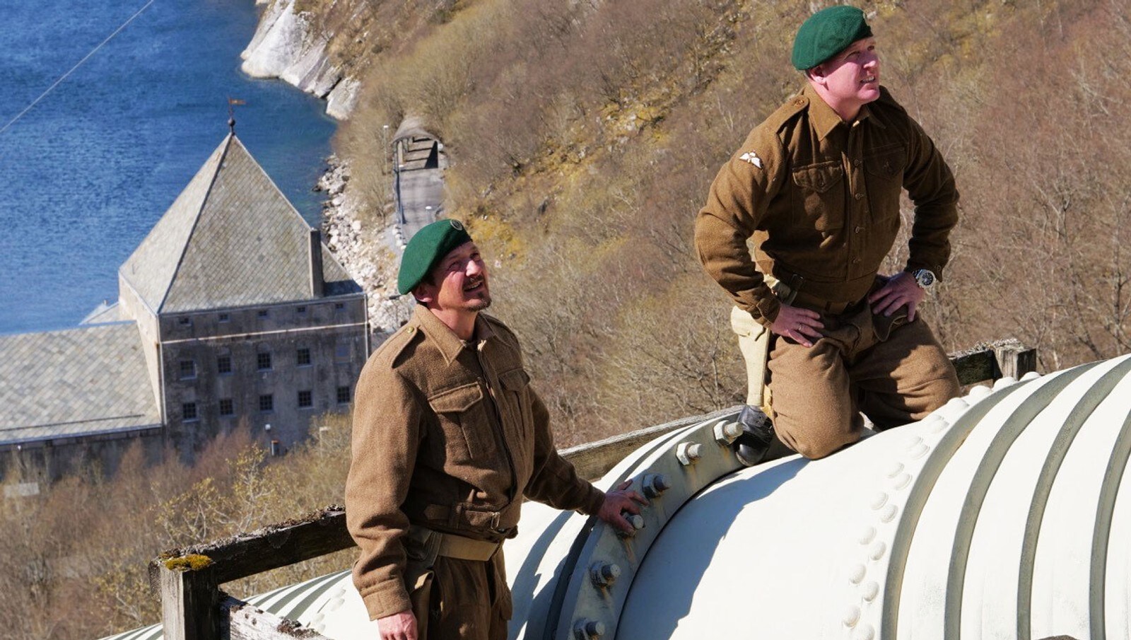 I kveld gjenskapes eksplosjonen av kraftverket i Glomfjord – NRK Nordland