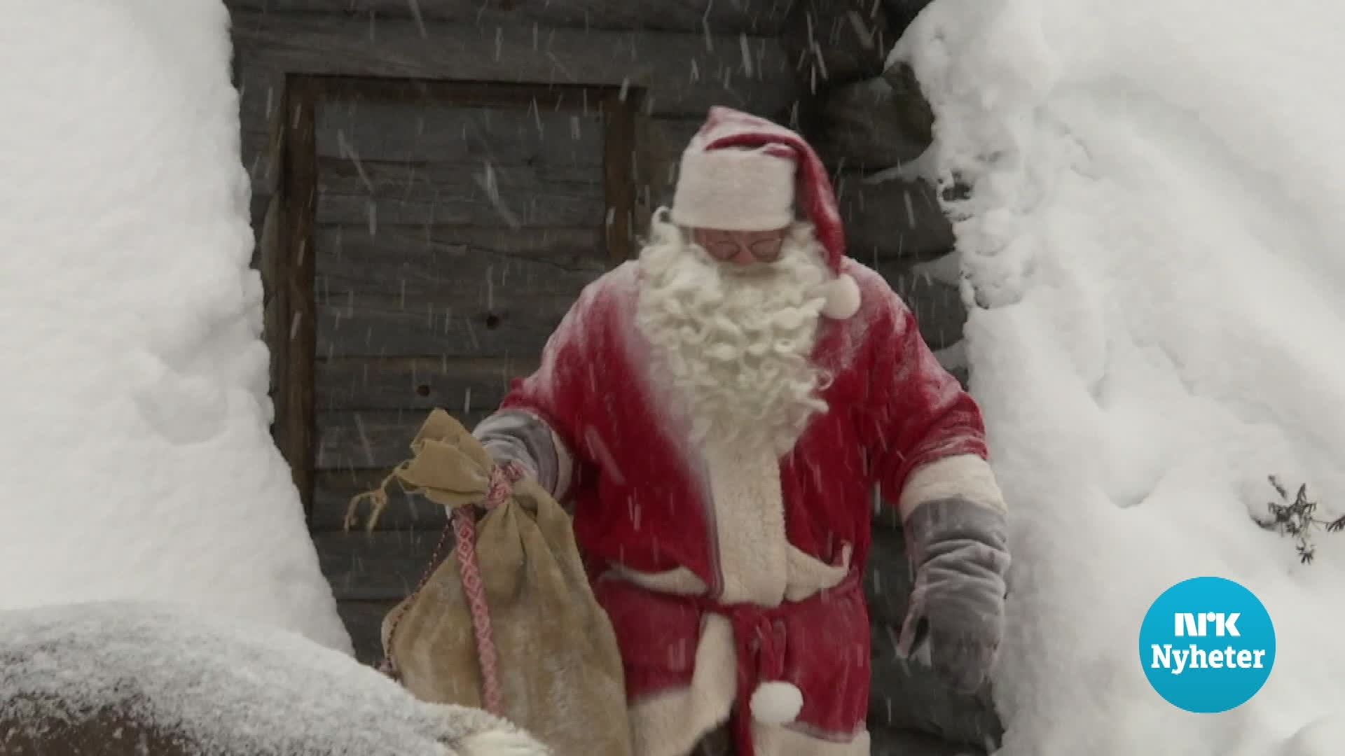 Nå er Julenissen på vei – NRK