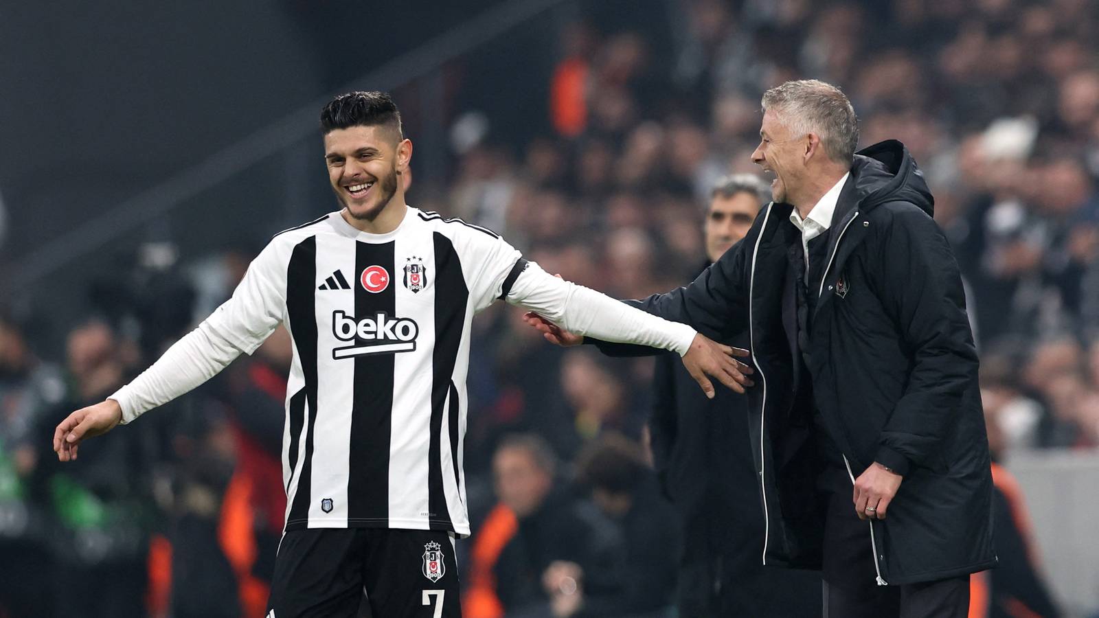 Ole Gunnar Solskjær sin debut som trener for Besiktas mot Athletic Bilbao i Europa­ligaen – NRK ...