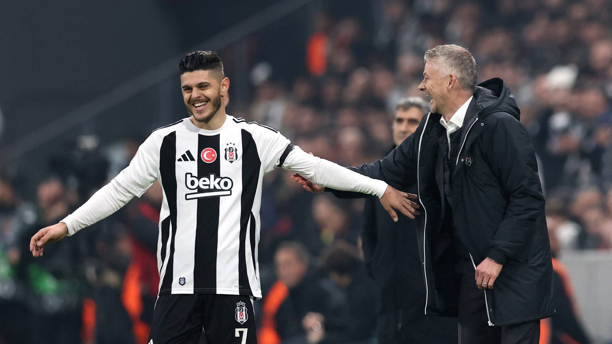 Ole Gunnar Solskjær sin debut som trener for Besiktas mot Athletic Bilbao i Europa­ligaen – NRK ...