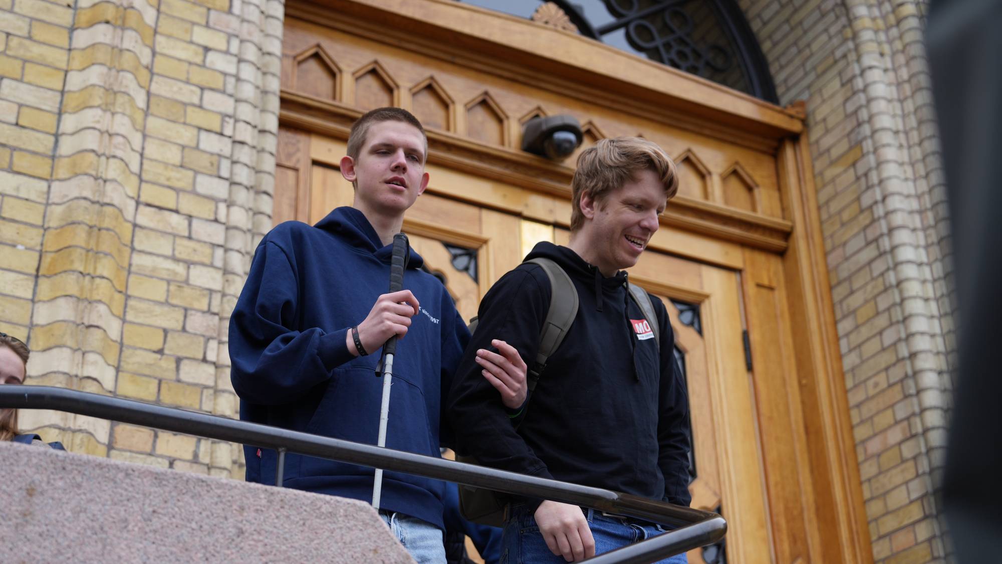 Syver Blindheim fra «Team Pølsa» på Stortinget for å snakke om ...