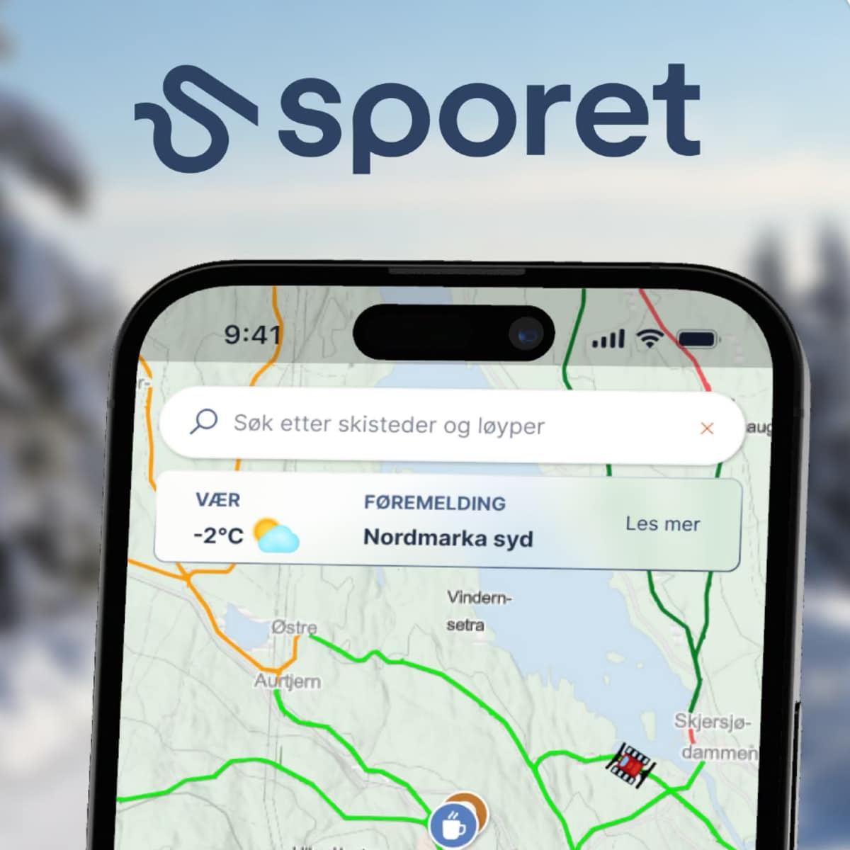 Slår sammen Skisporet og iMarka til Sporet, den nye appen for føre- og løypemeldinger – NRK ...