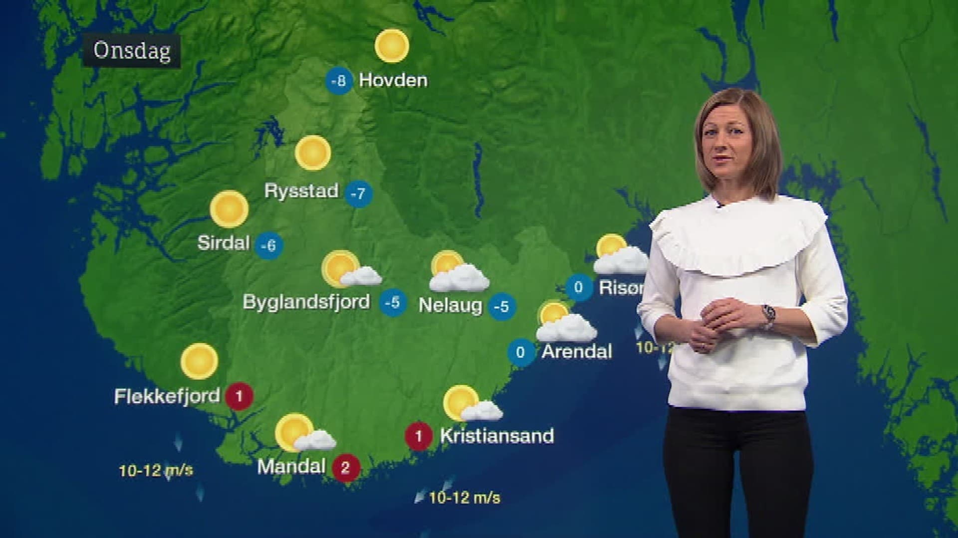 Onsdagsværet Nrk Sørlandet Lokale Nyheter Tv Og Radio