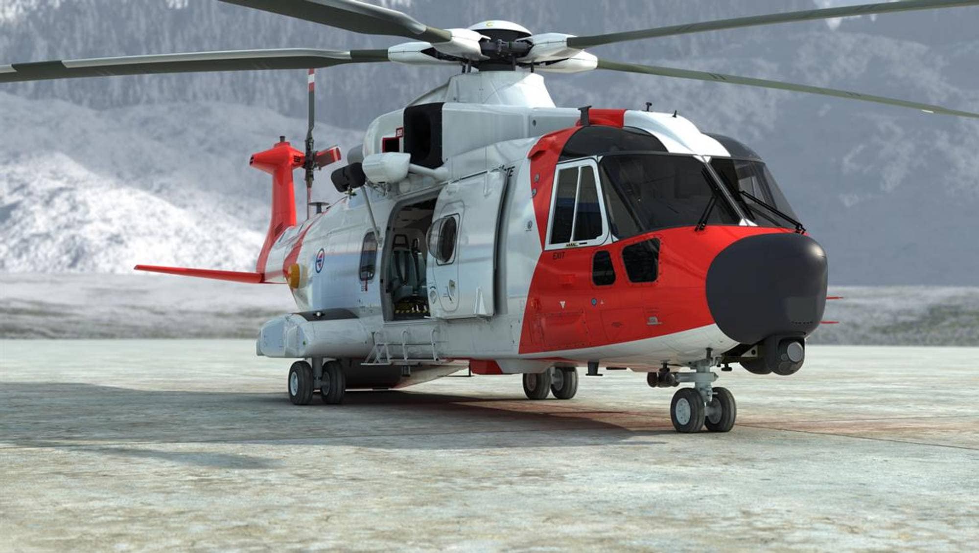 Kraftig ut mot AW101 SAR Queen nye redningshelikopter – NRK Nordland