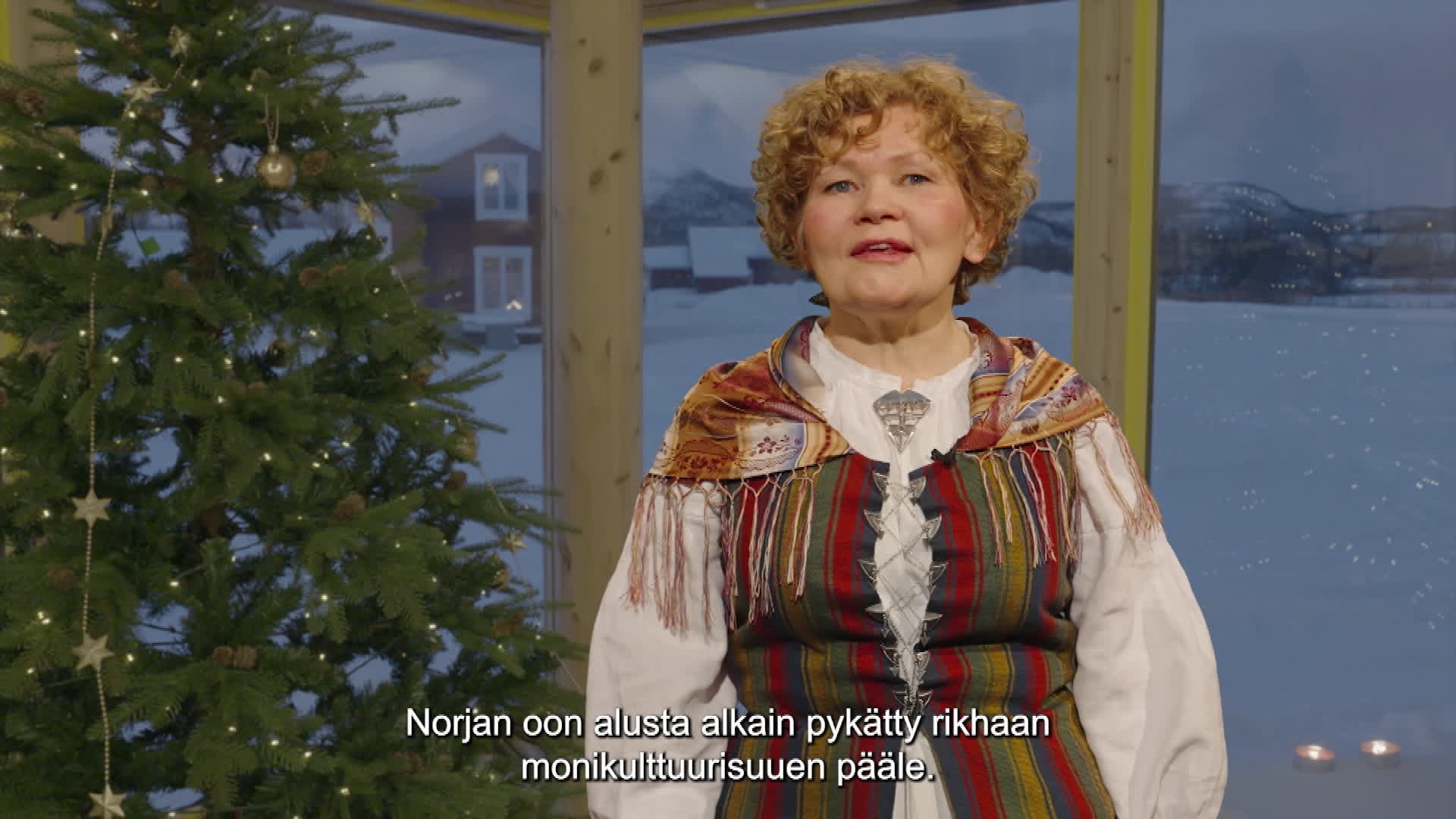 Kristin Mellem holder den kvenske nyttårstalen 2024 – NRK Kveeni