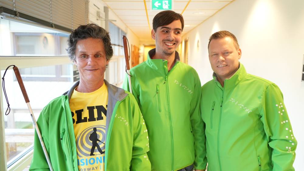 Blinde Luca (7) klikker med tunga for å se – Norge har fått sin første ...