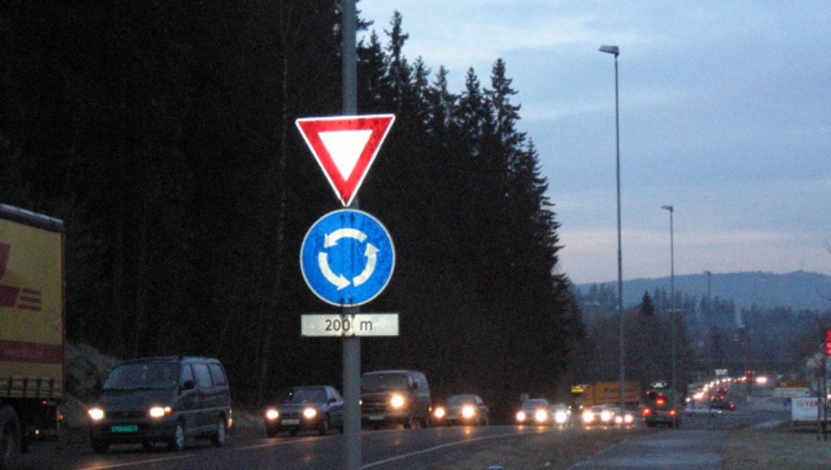 Lange køer ved Vinterbro – Stor-Oslo
