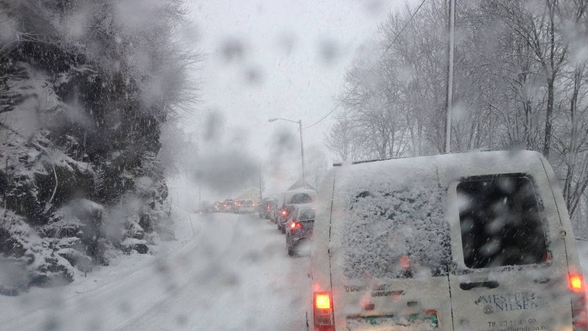 Sludd, slaps og snø nesten overalt – NRK Trøndelag – Lokale nyheter, TV ...