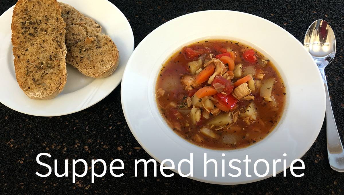 «Bjørnesuppe» av kylling – NRK Mat – Oppskrifter og inspirasjon