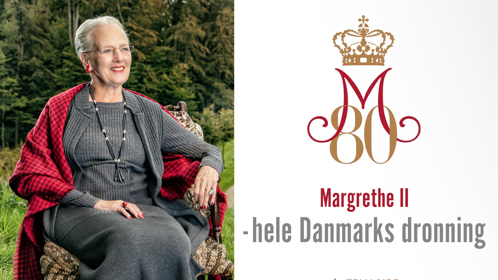 Margrethe II - hele Danmarks dronning - NRK TV