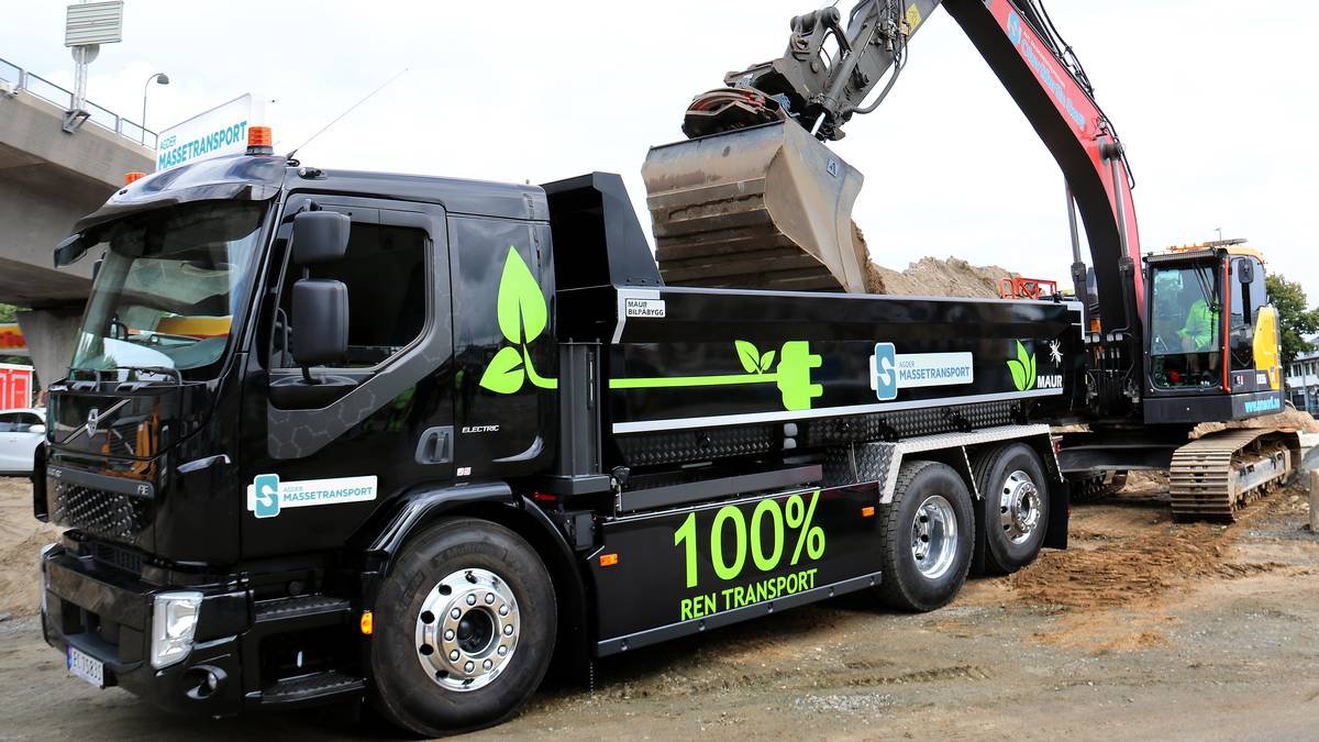 Sørlandets først el-lastebil – NRK Sørlandet – Lokale nyheter, TV og radio